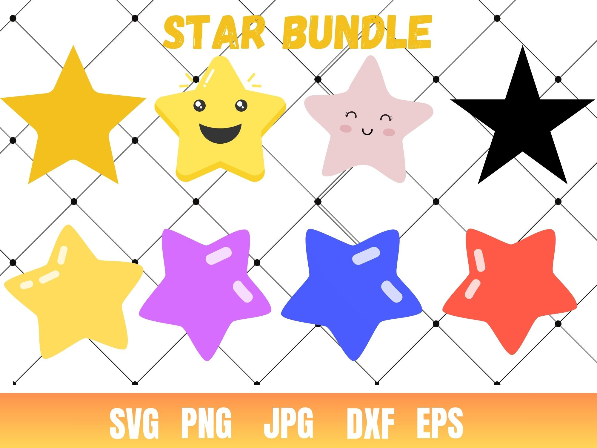 Star SVG Bundle, Star SVG, Night Star Svg, Shinning Star SVG, Svg Files ...