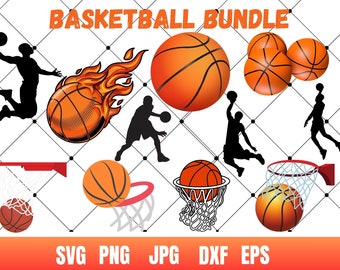 Basketball SVG Basketball SVG for Cricut, Basketball Svg Bundle for ...