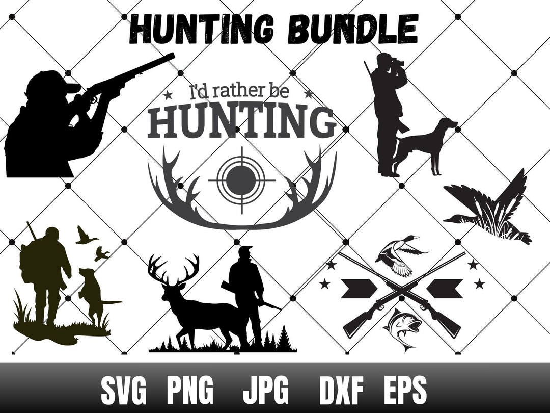 Hunting SVG, Deer Hunting Svg, Hunter Svg, Hunt Life Svg, Outdoor Hunt ...