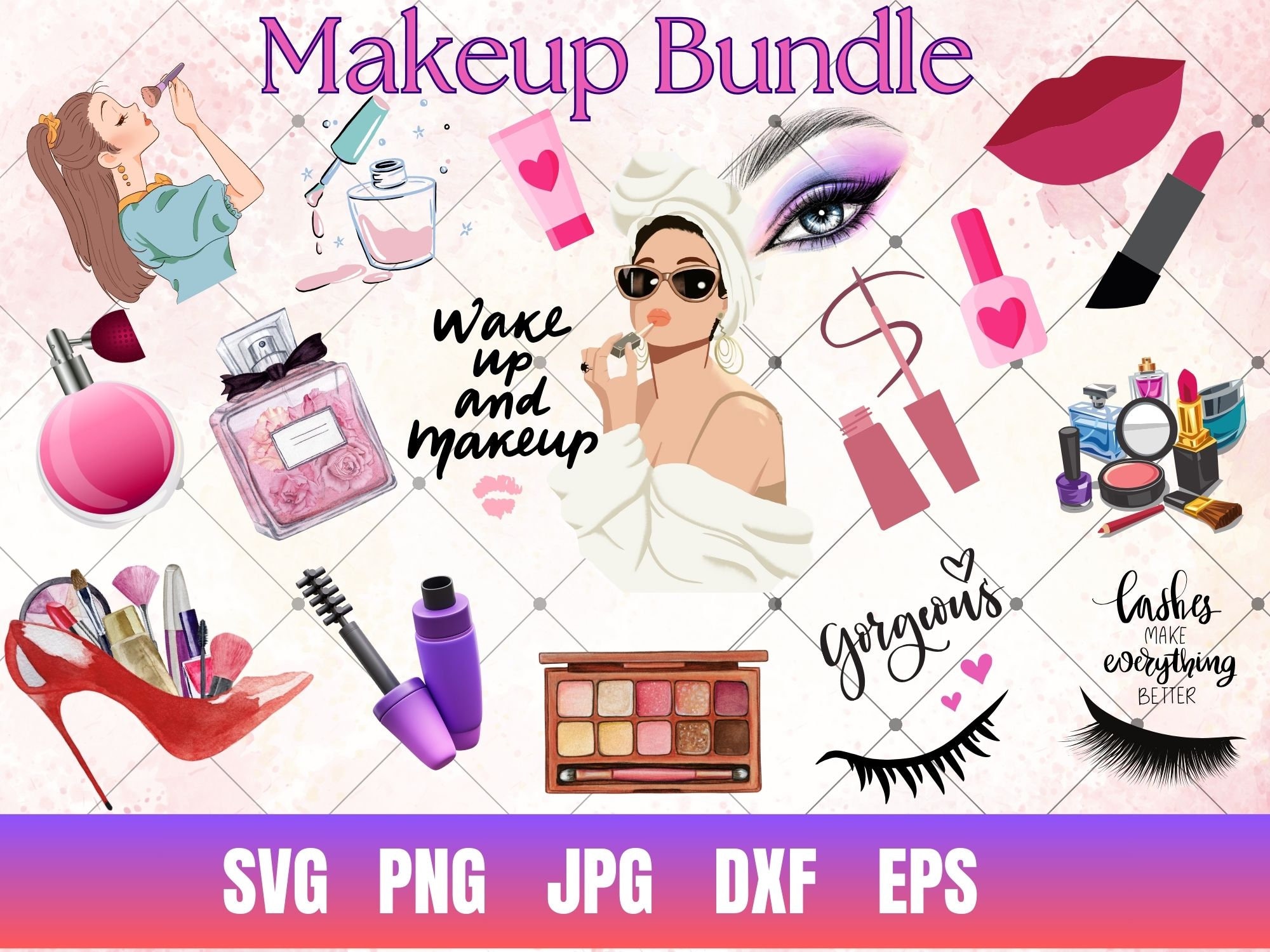 Lipstick SVG Lipstick Clip Art Lipstick Vector Image Lipstick File for ...