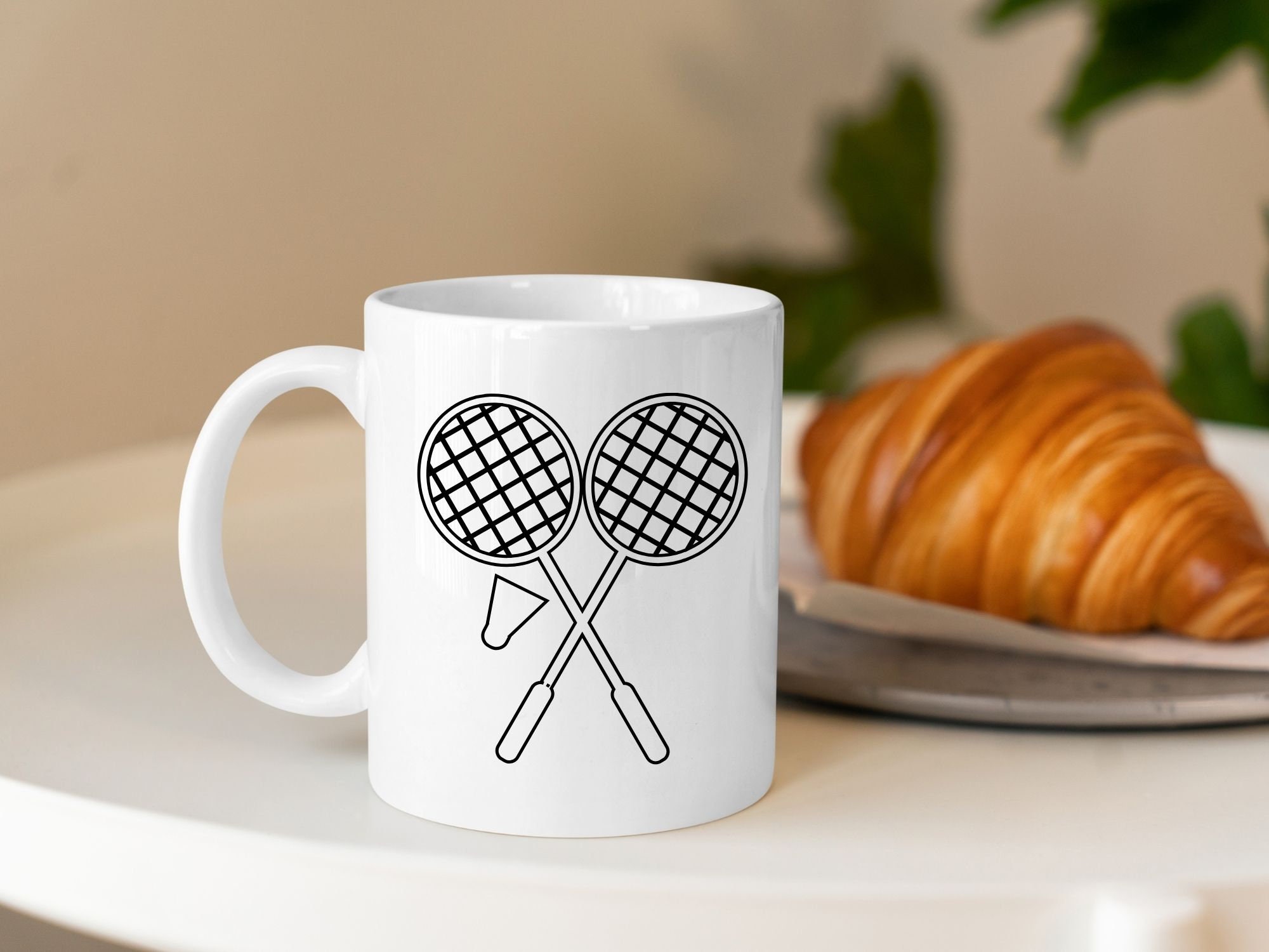 Badminton SVG, Shuttlecock Clipart Silhouette Cricut Cut File Vector ...