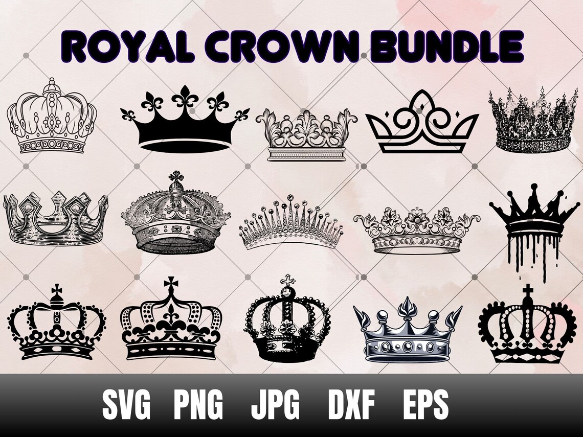 Fichier SVG couronne royale, roi couronne SVG, couronne de la reine SVG ...
