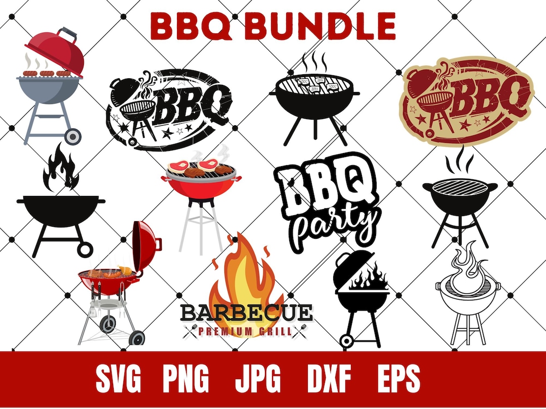 BBQ Svg\ BBQ Svg Files\ BBQ Svg Bundle\ Barbeque Svg\ Barbeque Clipart ...
