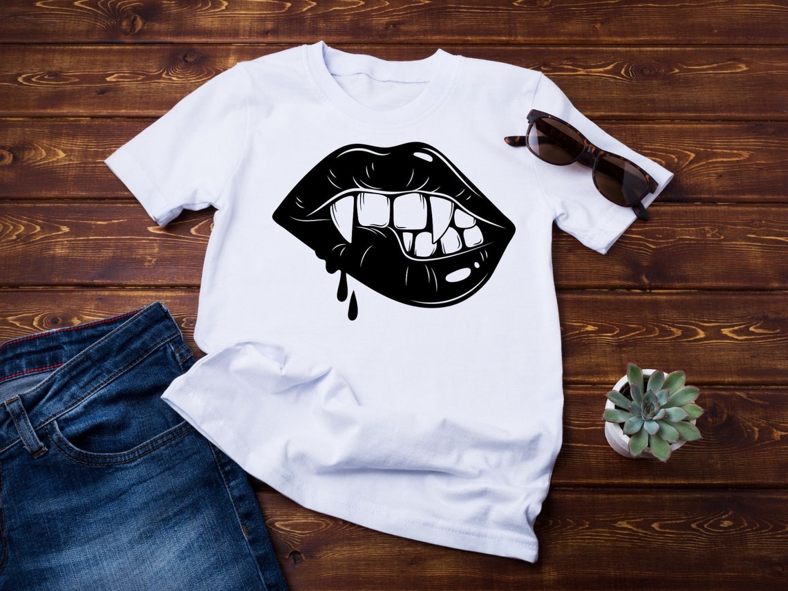 Lippen svg, tropfende Lippen svg, Kuss svg, beißende Lippen svg, Lippen ...