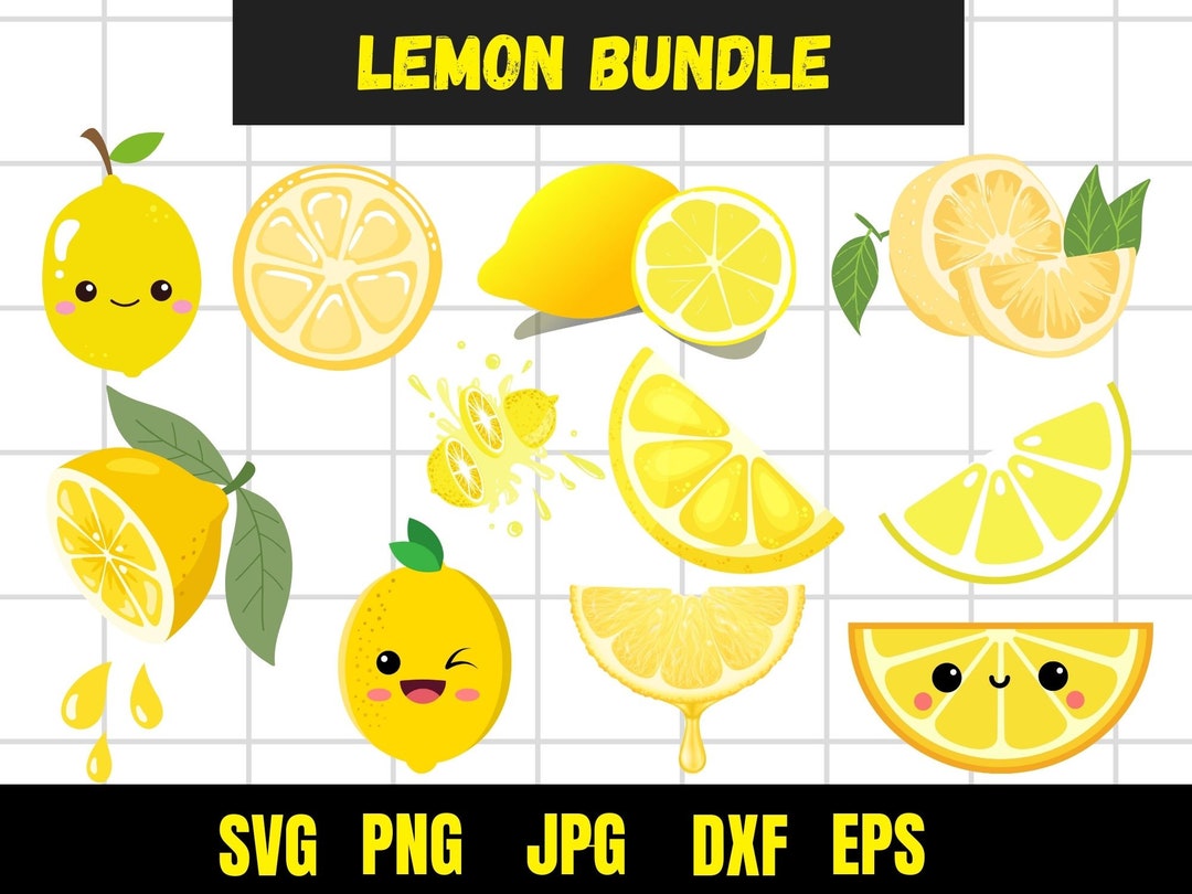 Lemon Slice Svg,fruits Dxf,fruit Svg,furit Cut File,lemon Layered ...