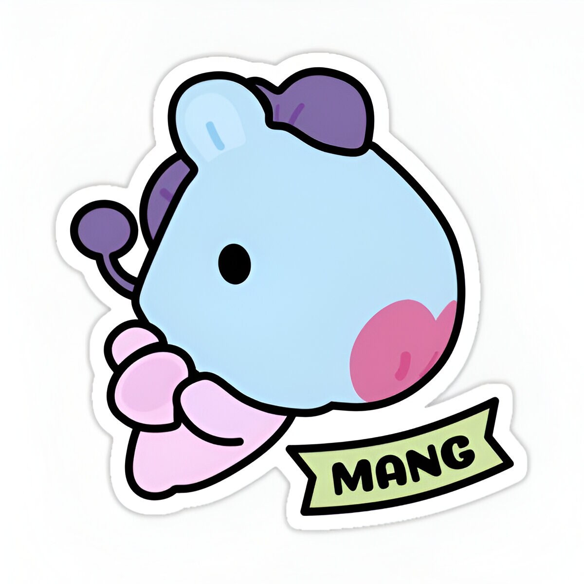 Adorable BT21 Stickers, Cute BTS Characters, K-pop Decals for Laptops ...