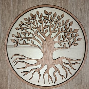 Life Tree SVG-DXF for Laser Cut - Etsy