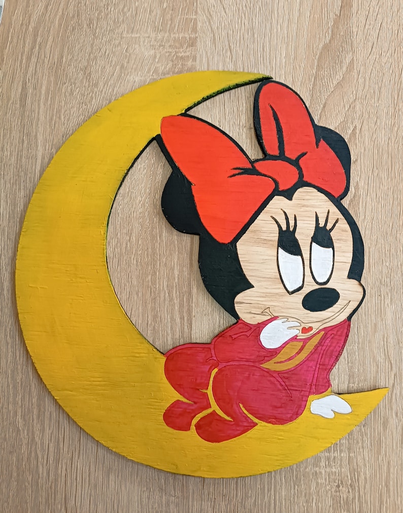 Minnie Mouse Laser Cut File- Svg-dxf - Etsy
