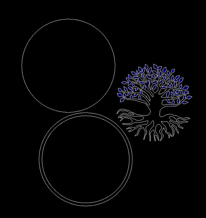 Life Tree SVG-DXF for Laser Cut - Etsy