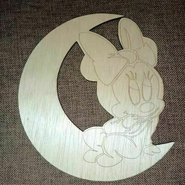 Minnie Mouse Laser Cut File- Svg-dxf - Etsy