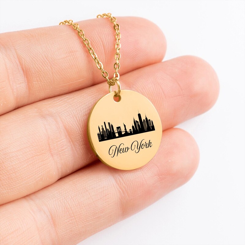 Nyc Skyline Necklace - Etsy