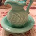 Vintage Avon Pitcher and Bowl - Etsy