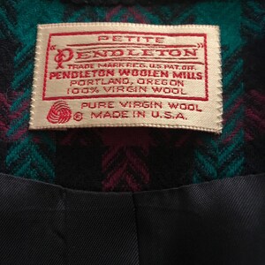 Vintage Pendleton Suit - Etsy