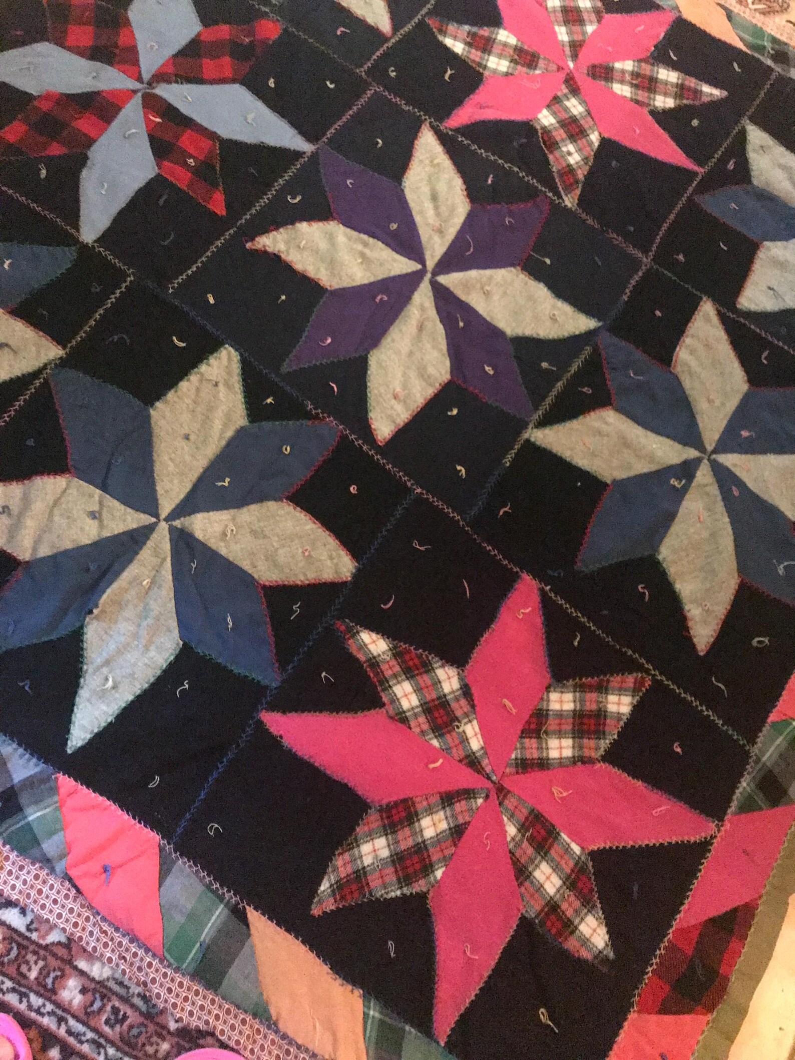 Antique Star Quilt - Etsy