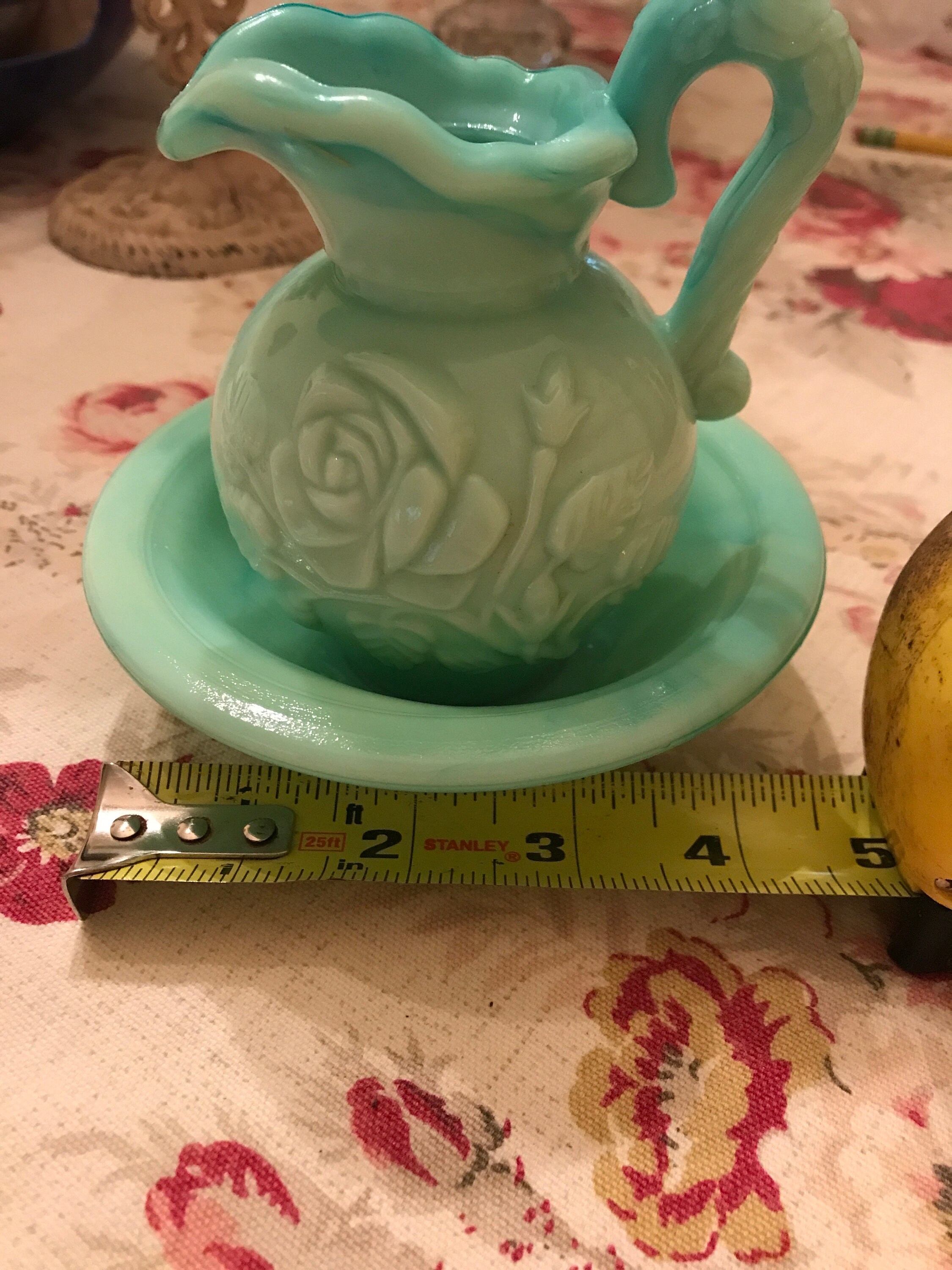 Vintage Avon Pitcher and Bowl - Etsy