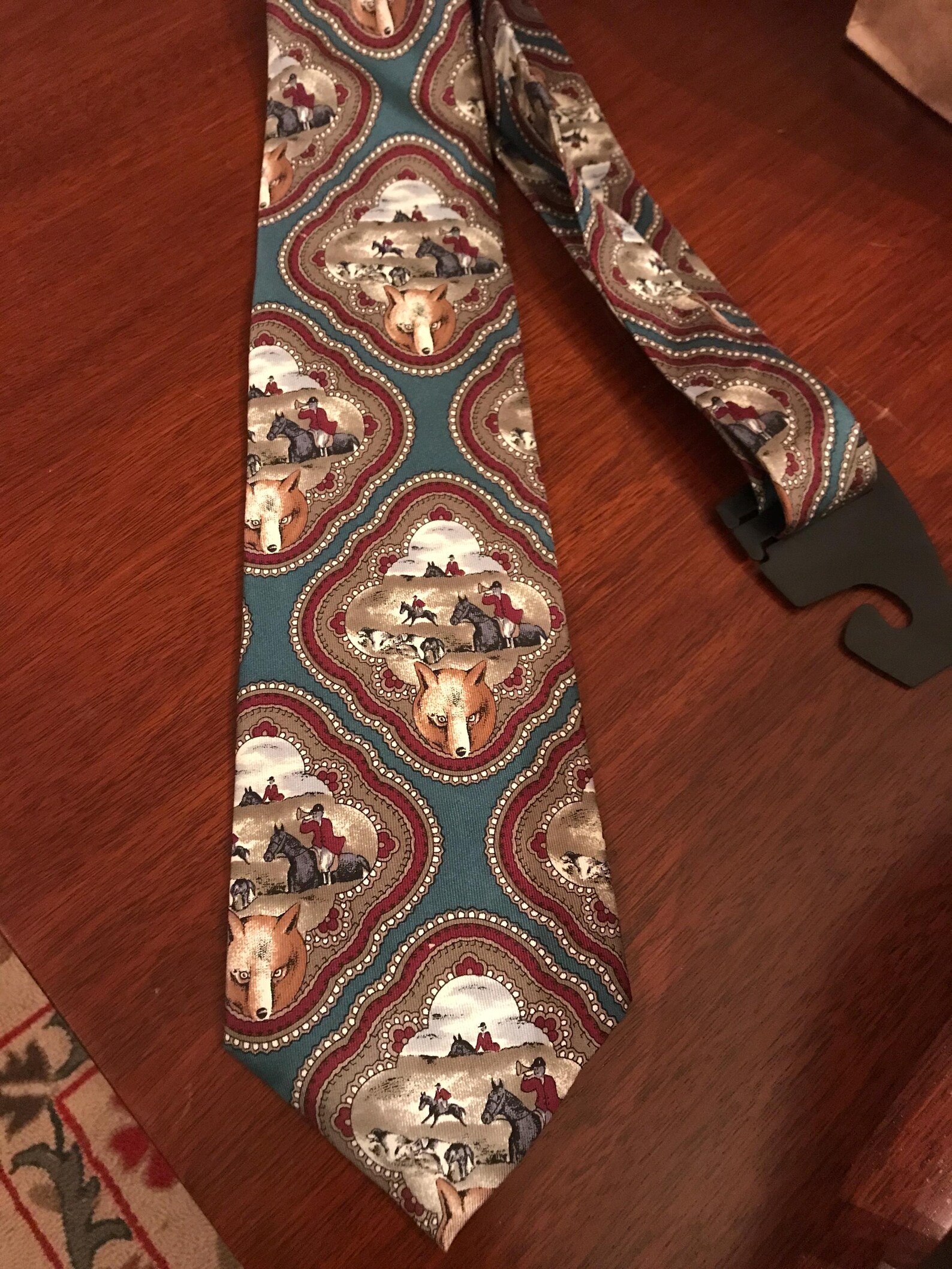 Fox Hunting Tie - Etsy