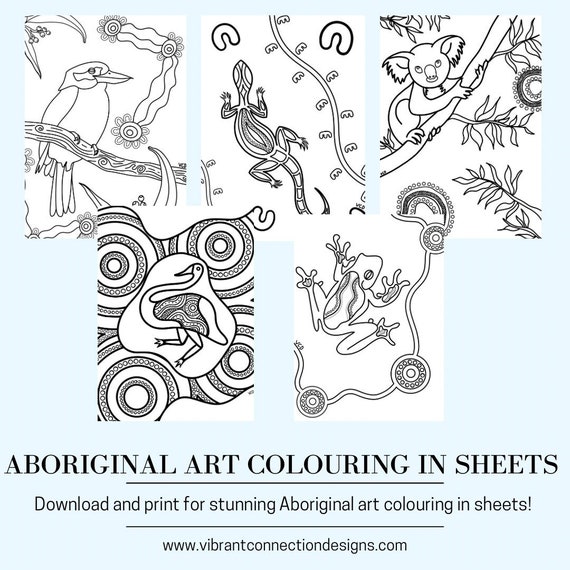Aboriginal Coloring Pages Of Animals [2025]