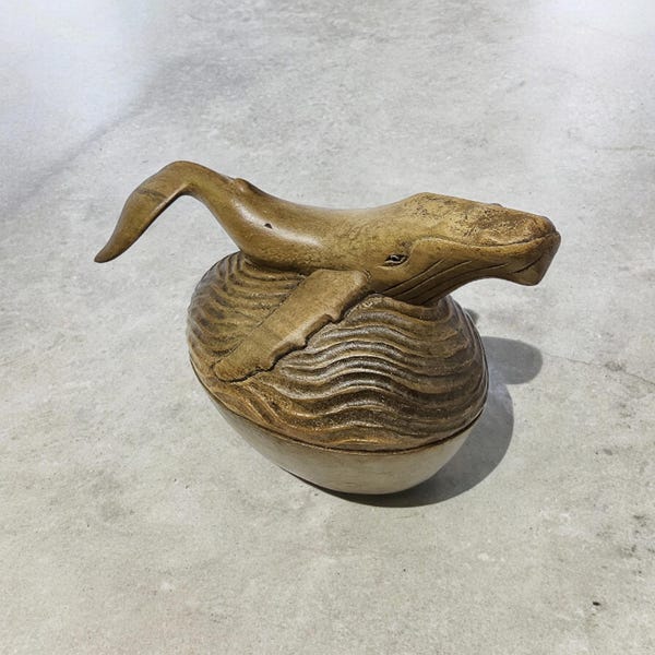 Wooden Whale - Etsy