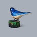 Western Bluebird Carved Wooden Bird Hand Painted Beautiful Gift Animal ...