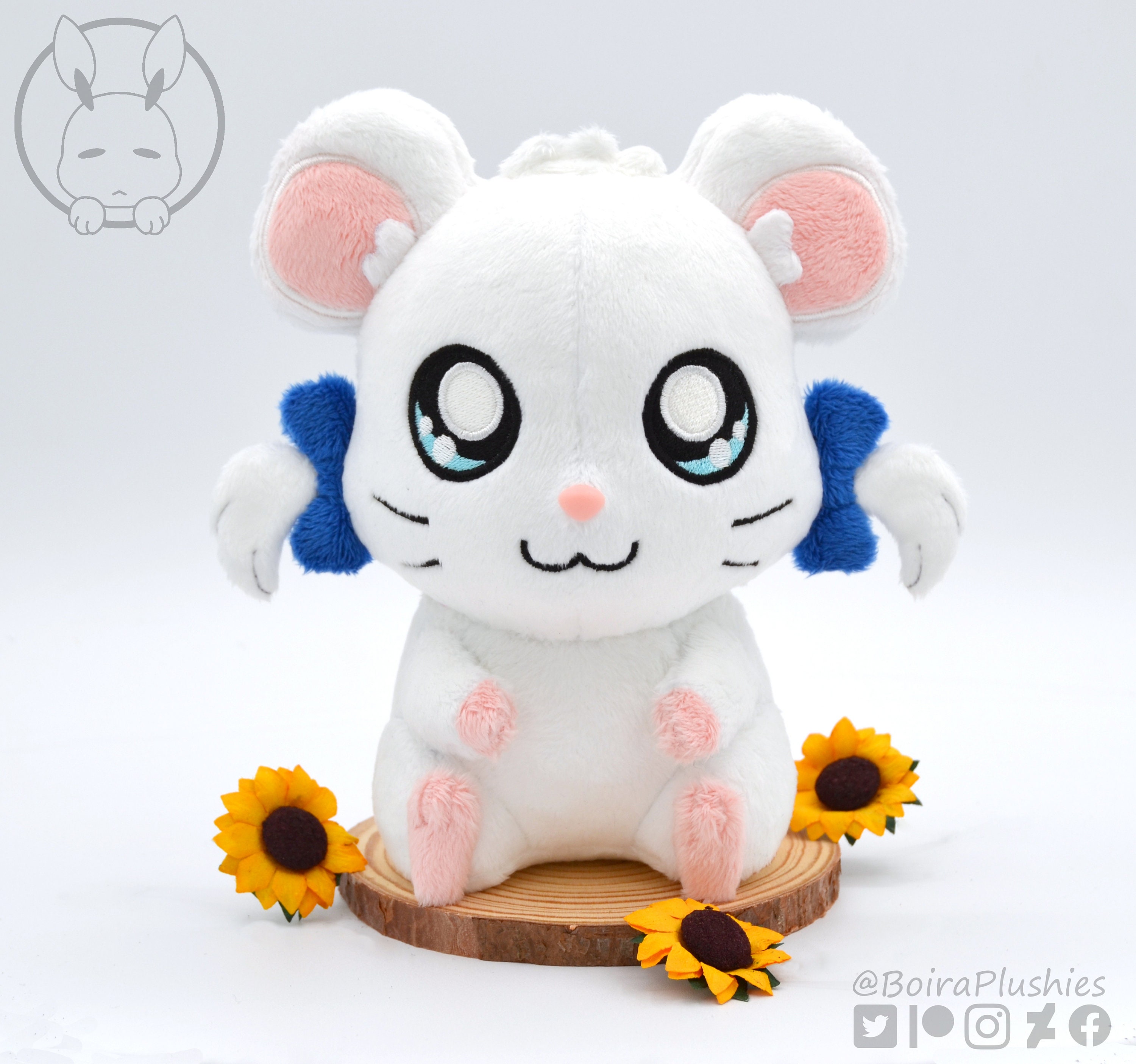 Hamtaro and Bijou Plush - Etsy