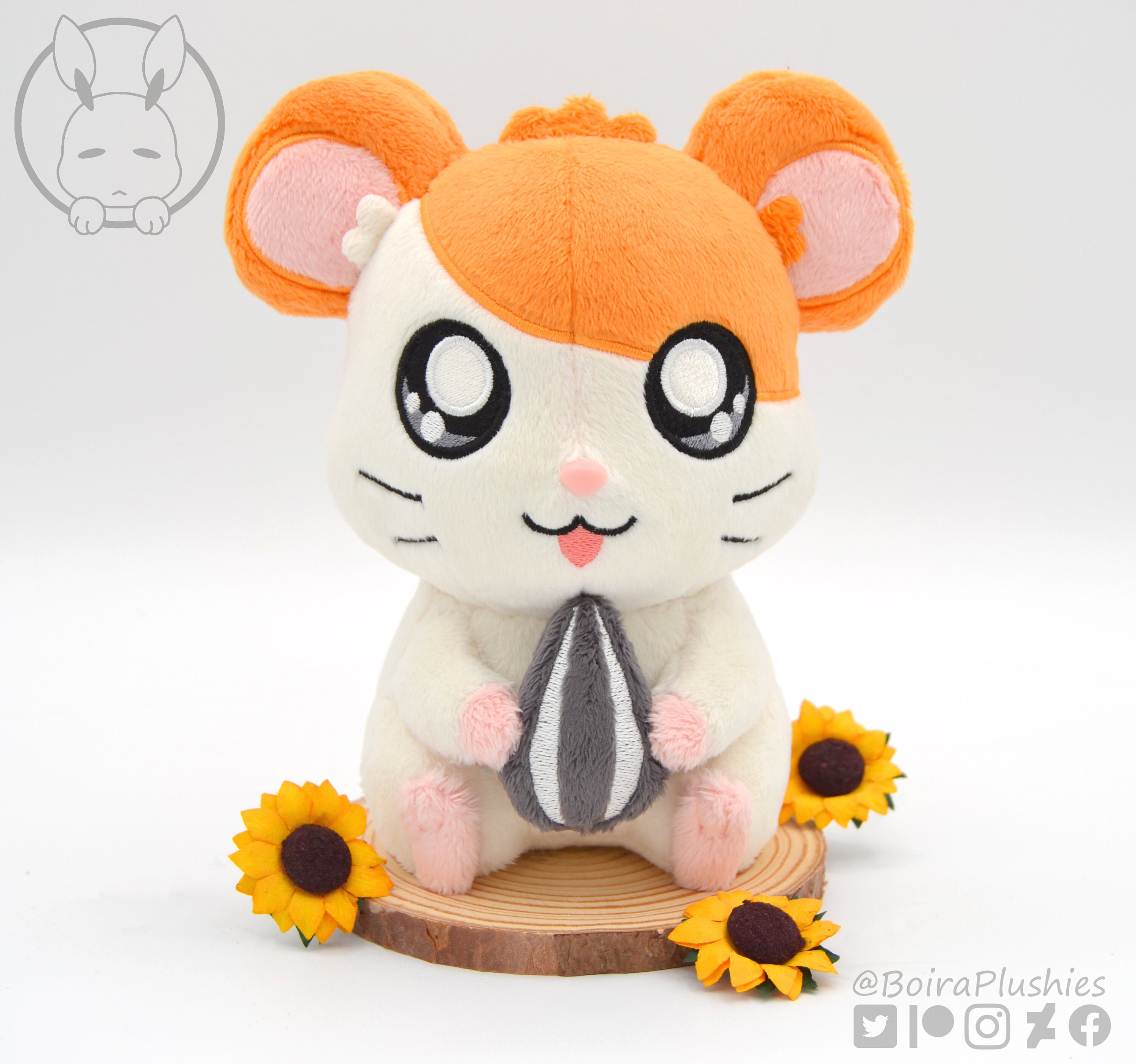 Hamtaro and Bijou Plush - Etsy