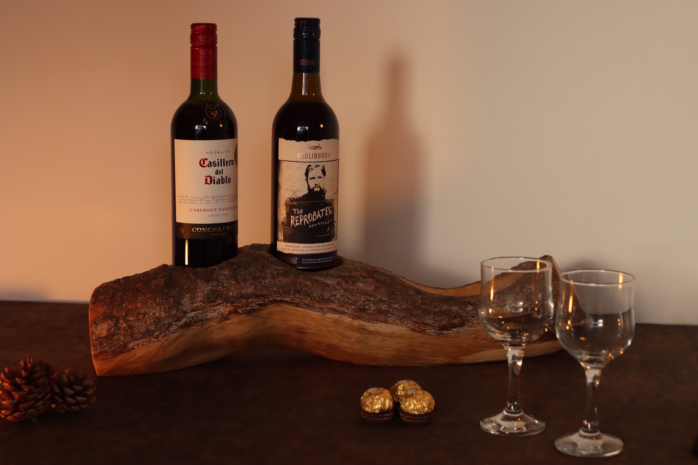 Ash Wine and Nibbles Table Centre Piece - Etsy