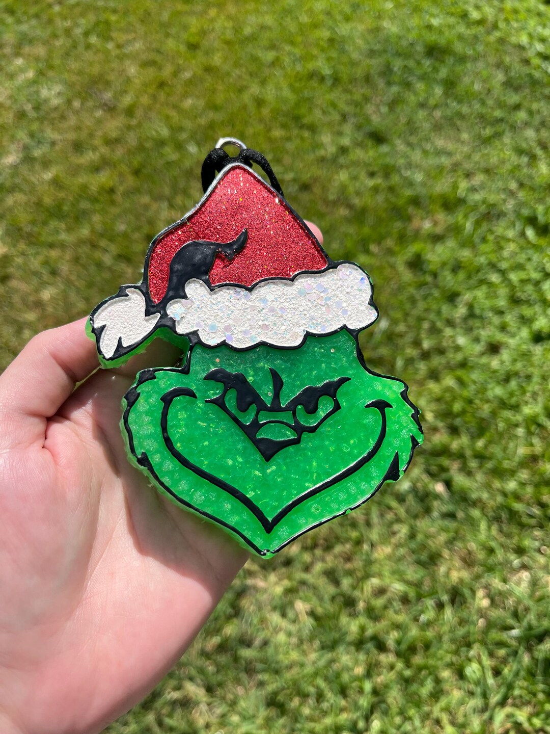 Christmas Grinch Car Freshener - Etsy