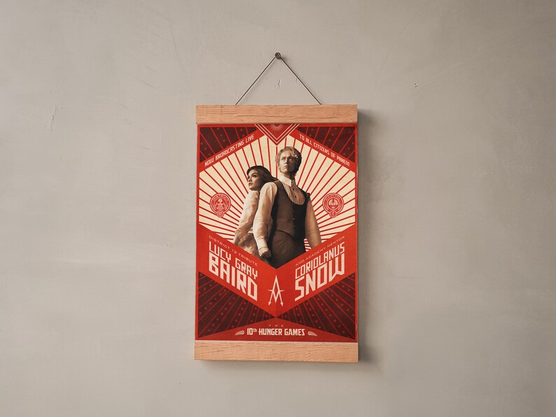 Ballad of Songbirds and Snakes Poster Lucy Gray Baird and Coriolanus ...