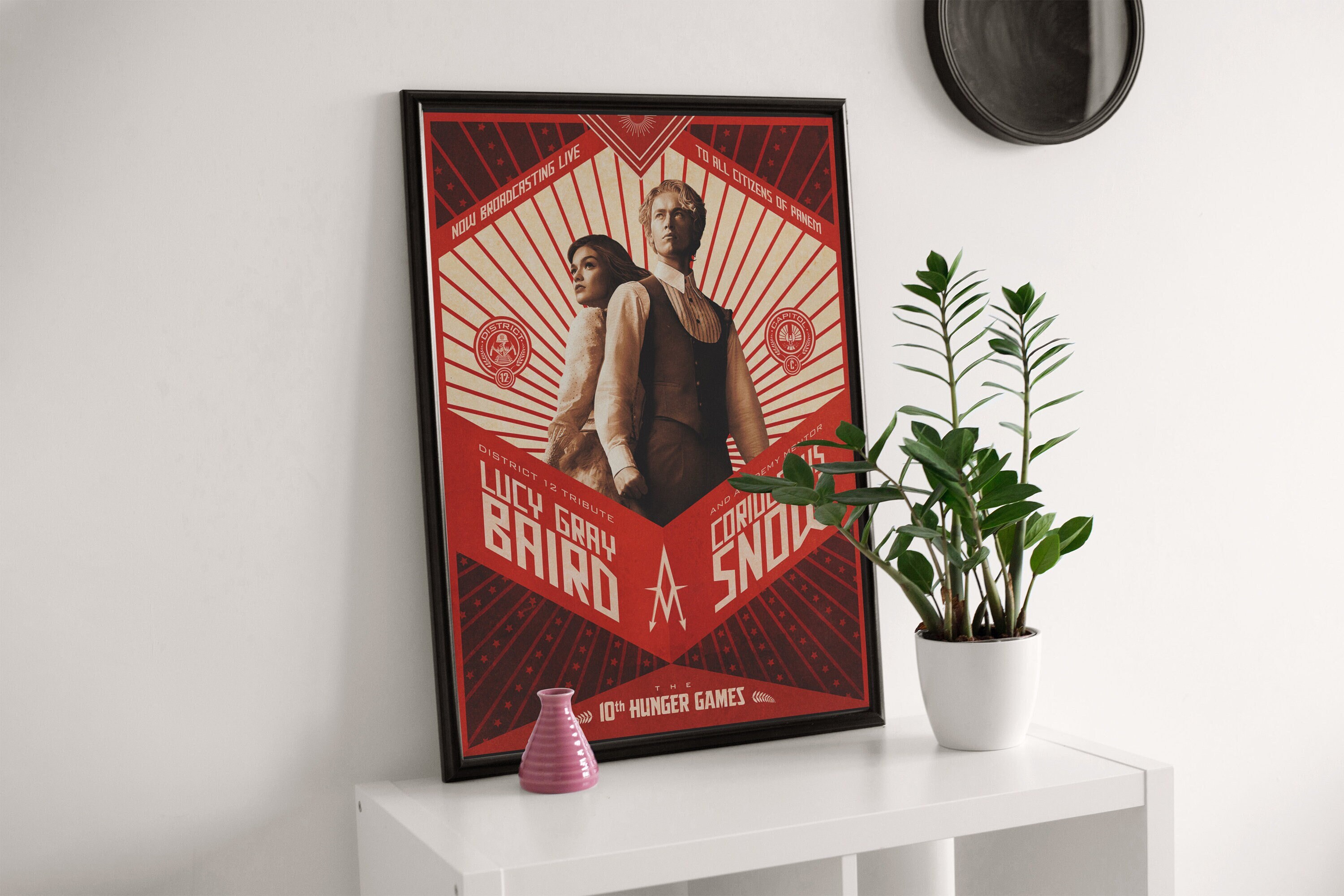 Ballad of Songbirds and Snakes Poster Lucy Gray Baird and Coriolanus ...