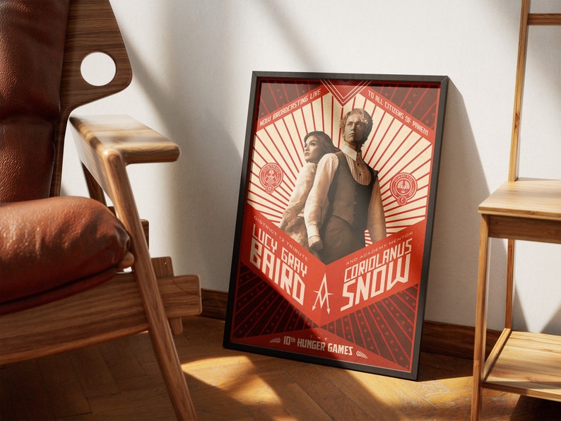 Ballad of Songbirds and Snakes Poster Lucy Gray Baird and Coriolanus ...