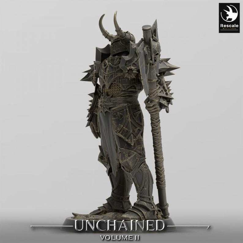 Oath Breaker Commander Knight Leader V1 | Premium Dnd Miniature | Mini ...