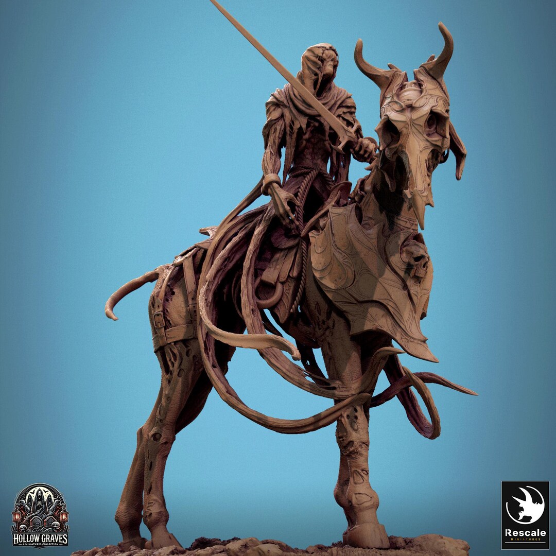 Death Rider Poltergeist Figurine | Miniature C | Premium Dnd Miniature ...