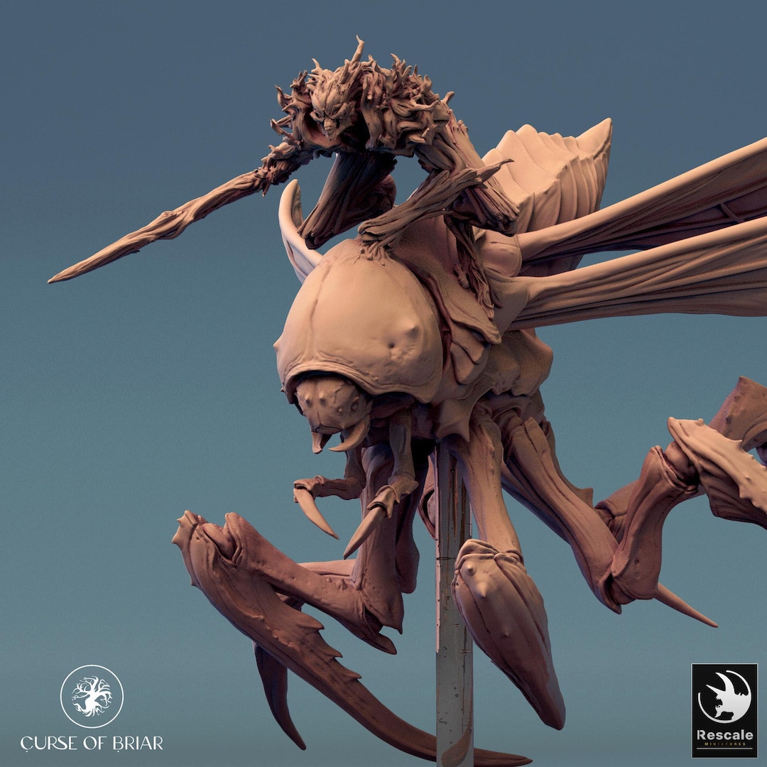 Ancient Beetle Monster V5 | Monster Mount | Trent Rider | DND Miniature ...