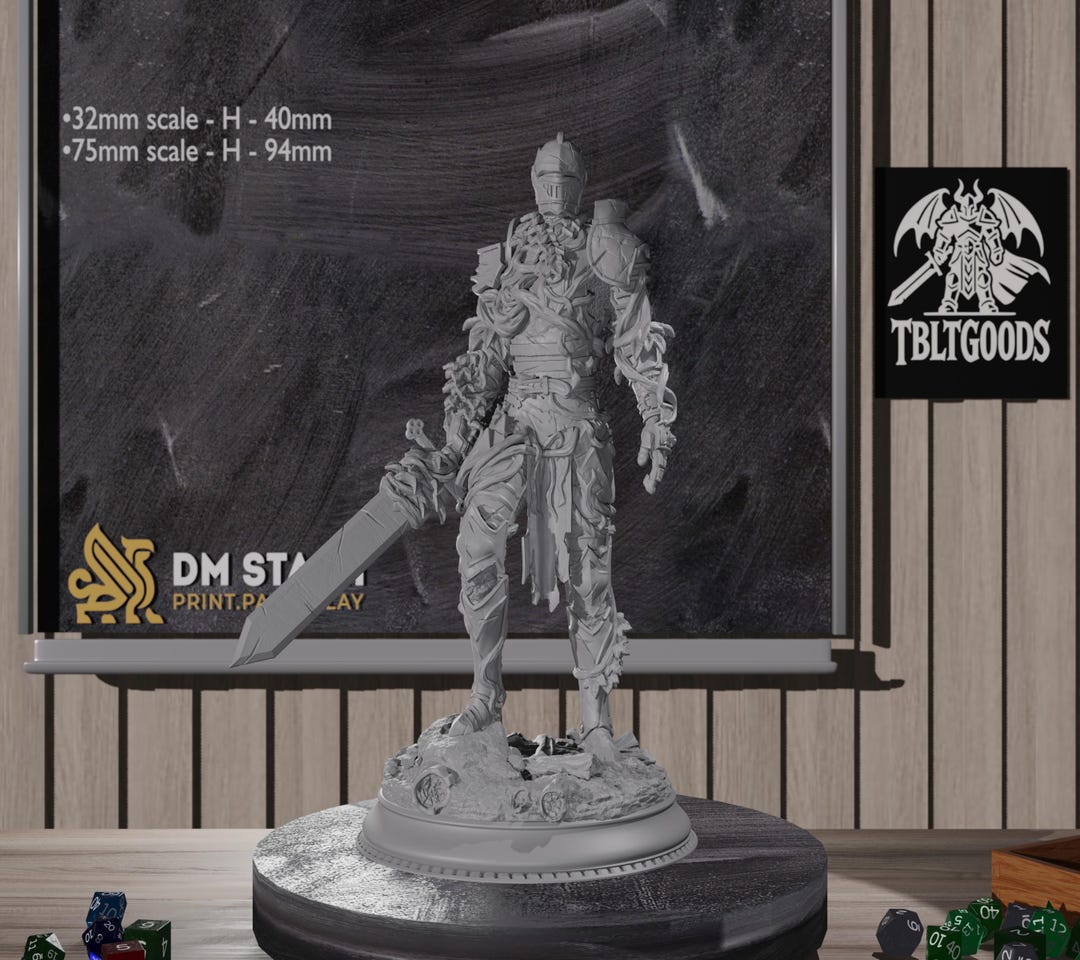 Possessed Armor Miniature A | Resin Toy |premium Dnd Mini | Possessed ...