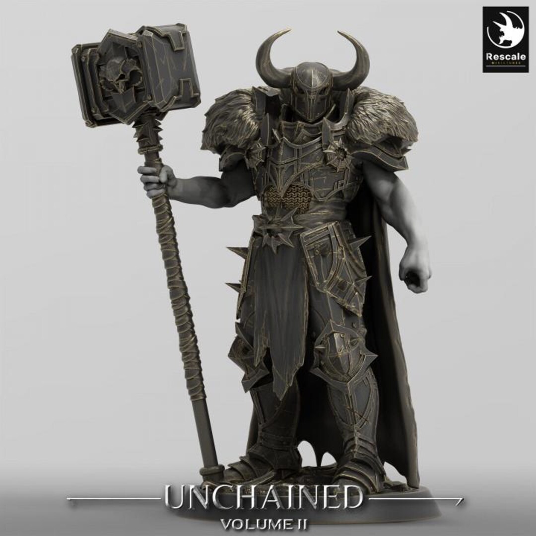 Oath Breaker Commander Knight Leader V3 | Premium Dnd Miniature | Mini ...