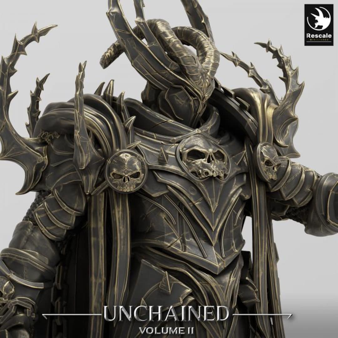 Oath Breaker Paladin Knight Cleric | Premium Dnd Miniature | Mini ...