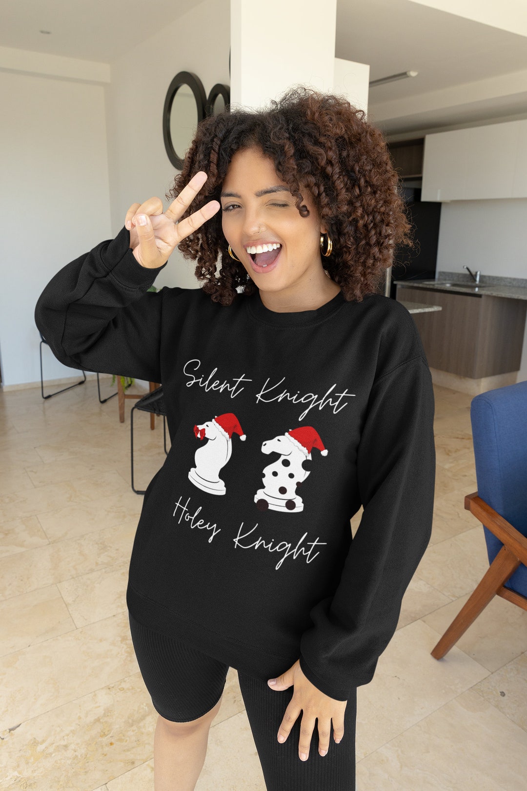 Chess Christmas Jumper Chess Fan Christmas Jumper Funny Christmas Chess ...