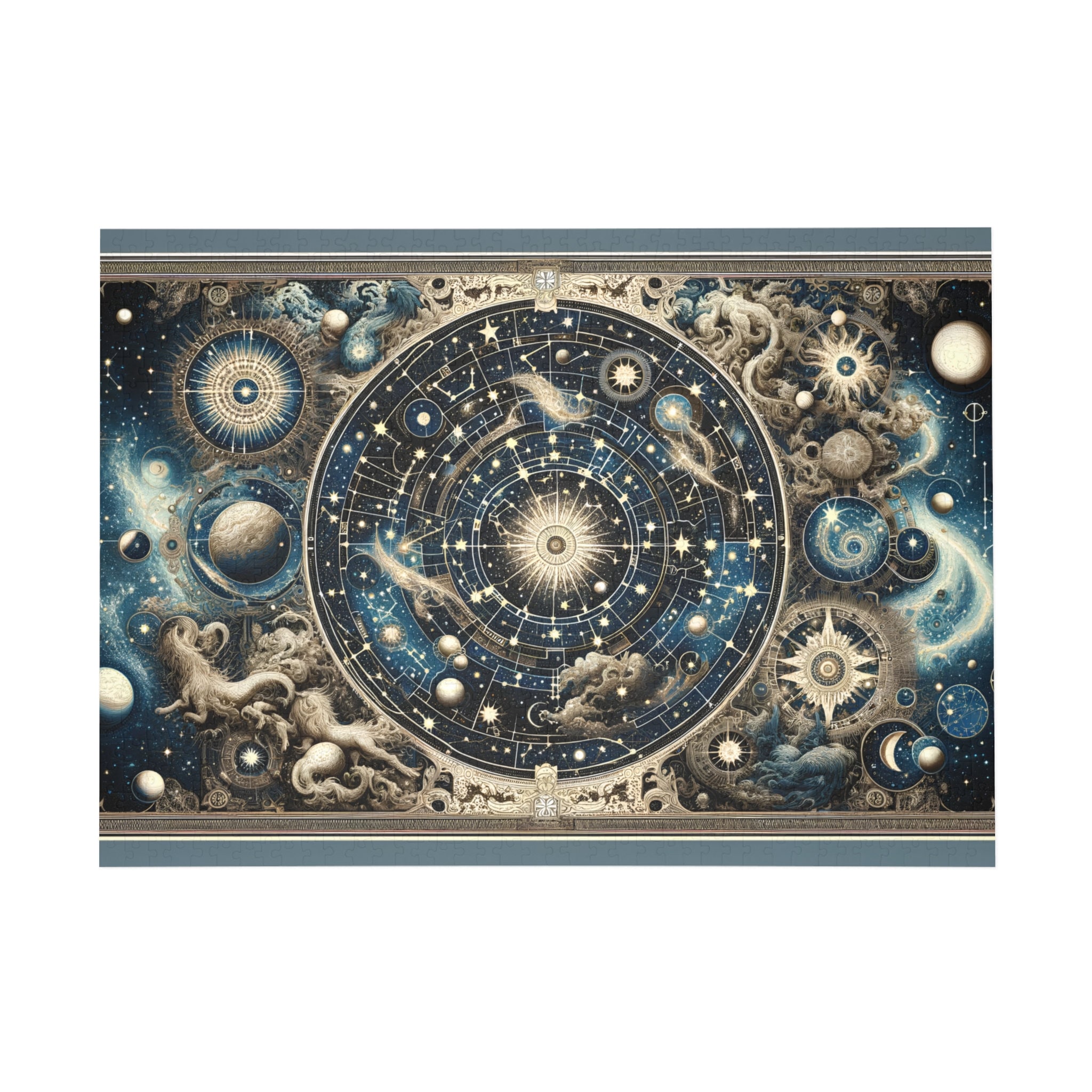 Celestial Map Constellation Puzzle, 1000 Piece Almost Impossible Jigsaw ...