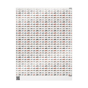 Classic Motorbike Wrapping Paper Retro Motorcycles Gift Wrap Vintage ...