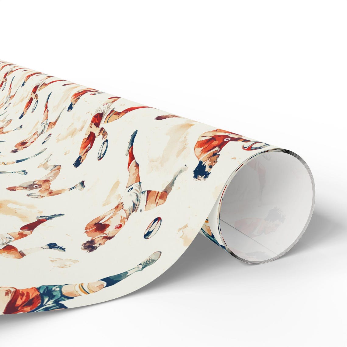 Rugby Wrapping Paper Rugby Player Gift Wrap for Rugby Fan Birthday ...