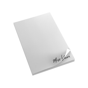 Custom Name Post-it® Notes Personalized Sticky Notes Gift for Teacher ...