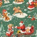 Vintage Christmas Wrapping Paper 1950s Christmas Gift Wrapping Paper ...