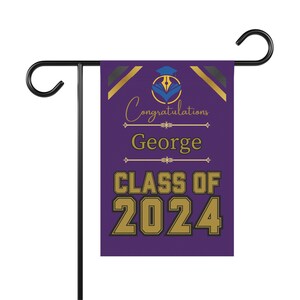 Graduation Sign Class of 2024 Graduation Announcement Yard Sign Custom ...