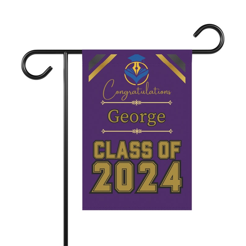 Graduation Sign Class of 2024 Graduation Announcement Yard Sign Custom ...
