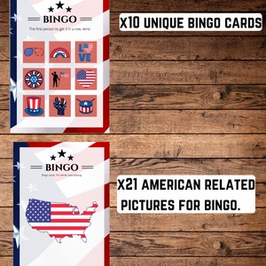 4th July Activities 4th July Bingo Resource for Independence Day ...