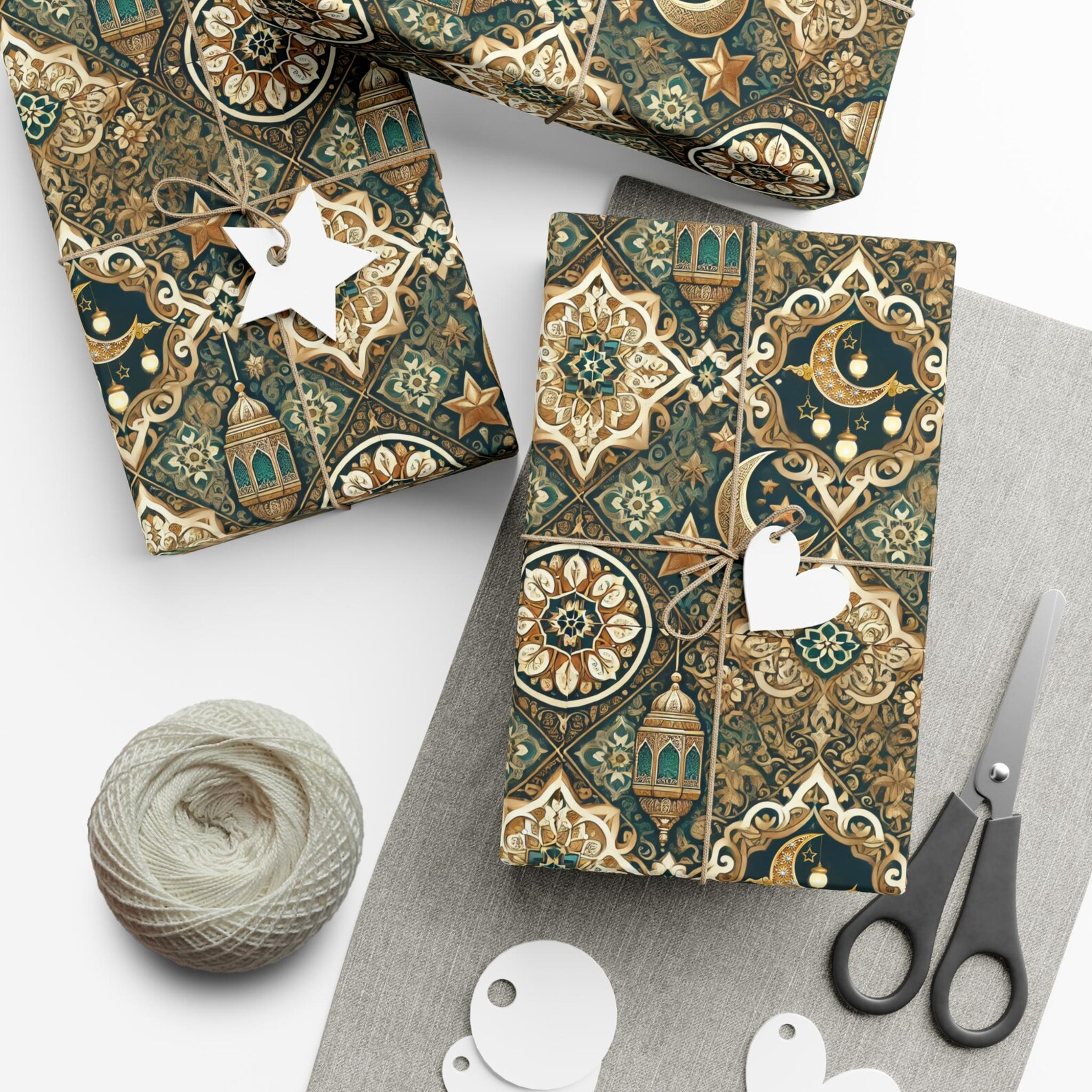 Eid Wrapping Paper Islamic Gift Wrap Ramadan Gift Wrap Eid Mubarak ...