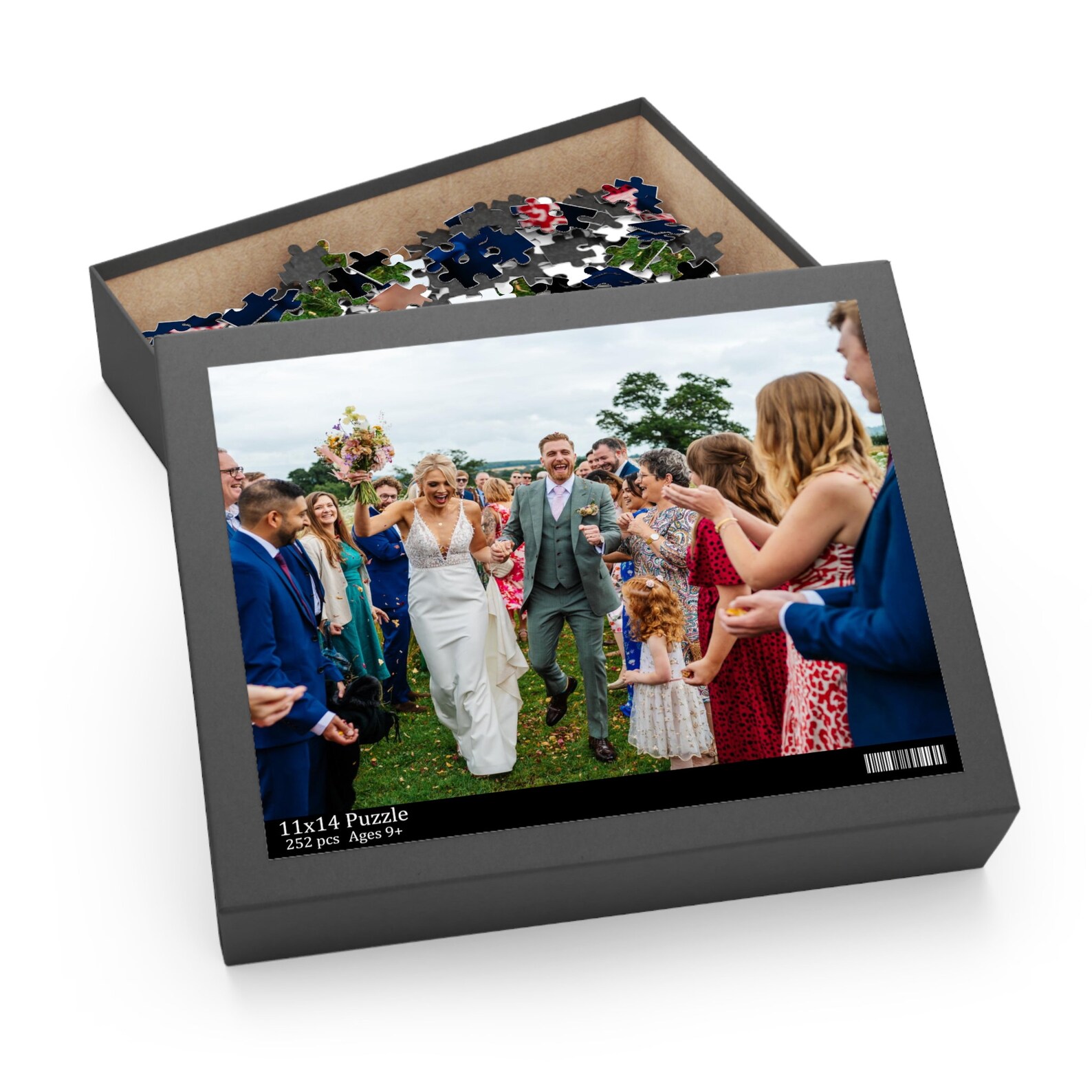Custom Puzzle Personalized Jigsaw Puzzle Your Photo Valentines Gift ...