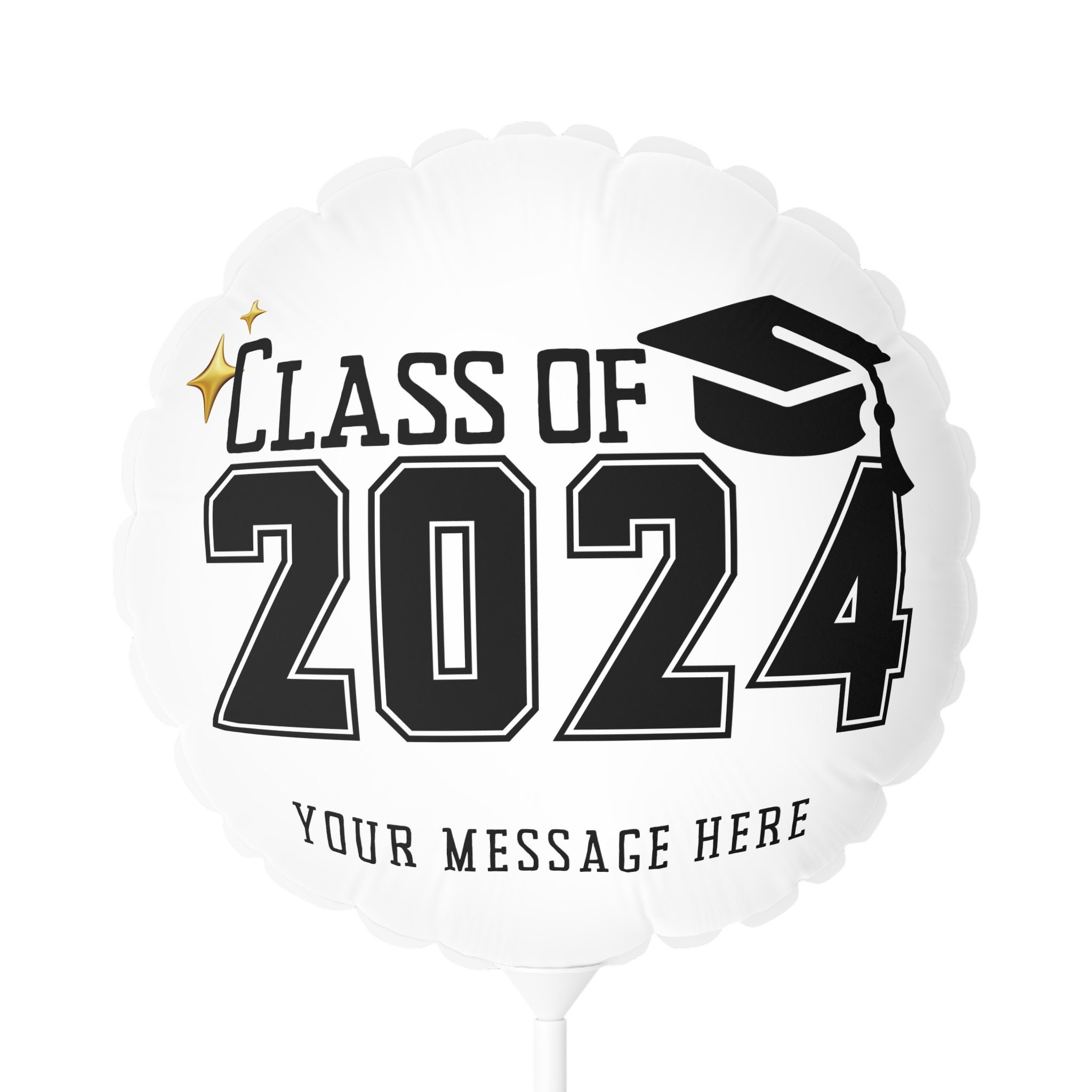 Custom Graduation Balloons Class of 2024 Decoration for College ...