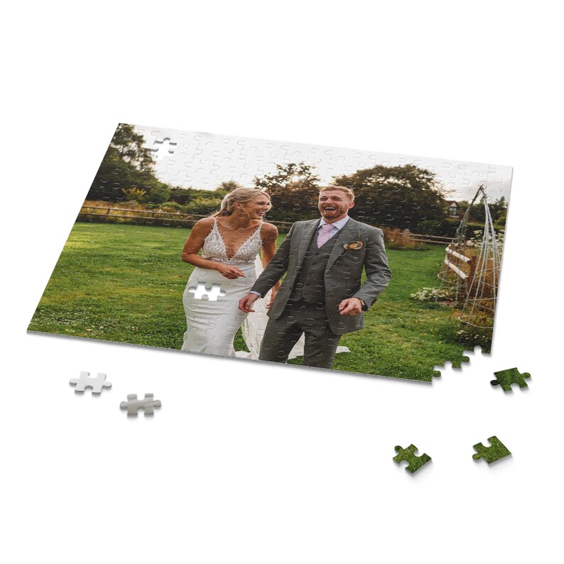 Custom Puzzle Personalized Jigsaw Puzzle Your Photo Valentines Gift ...