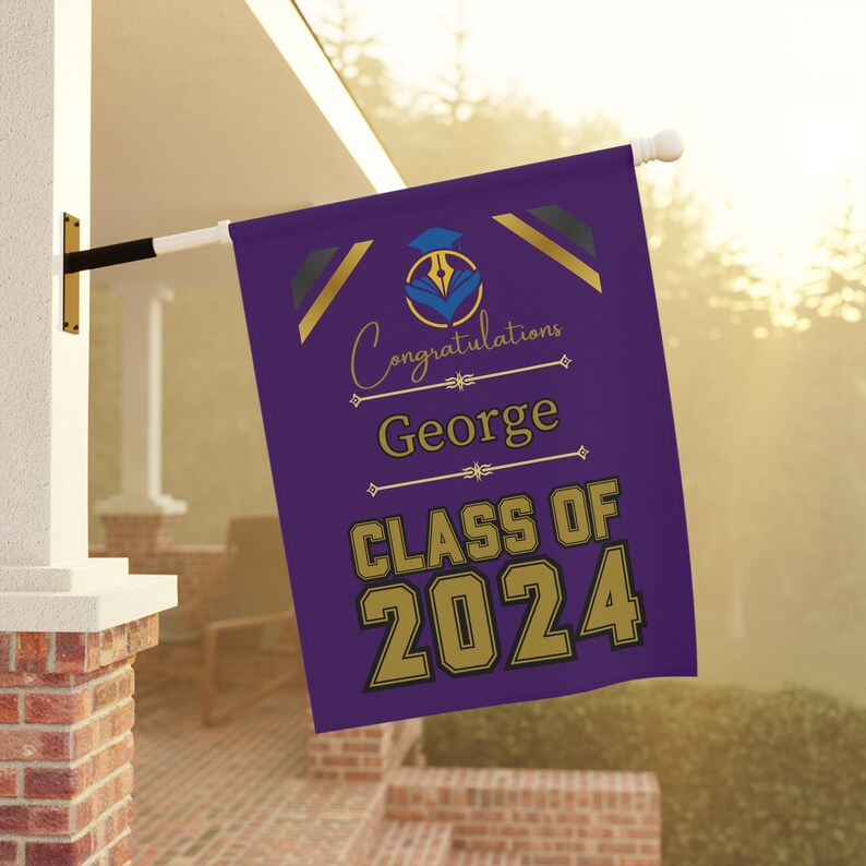Graduation Sign Class of 2024 Graduation Announcement Yard Sign Custom ...